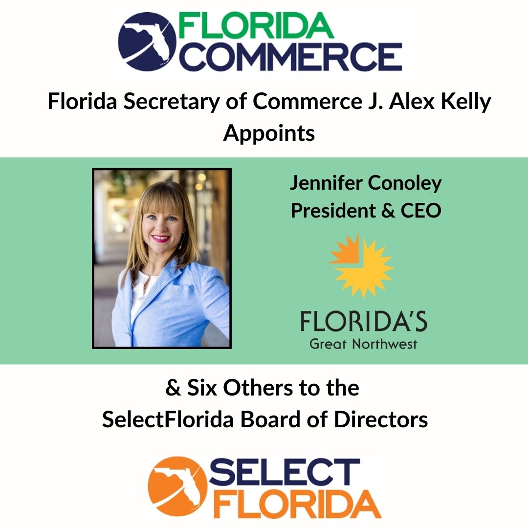 FGNW: Florida Secretary of Commerce J. Alex Kelly Appoints Jennifer ...